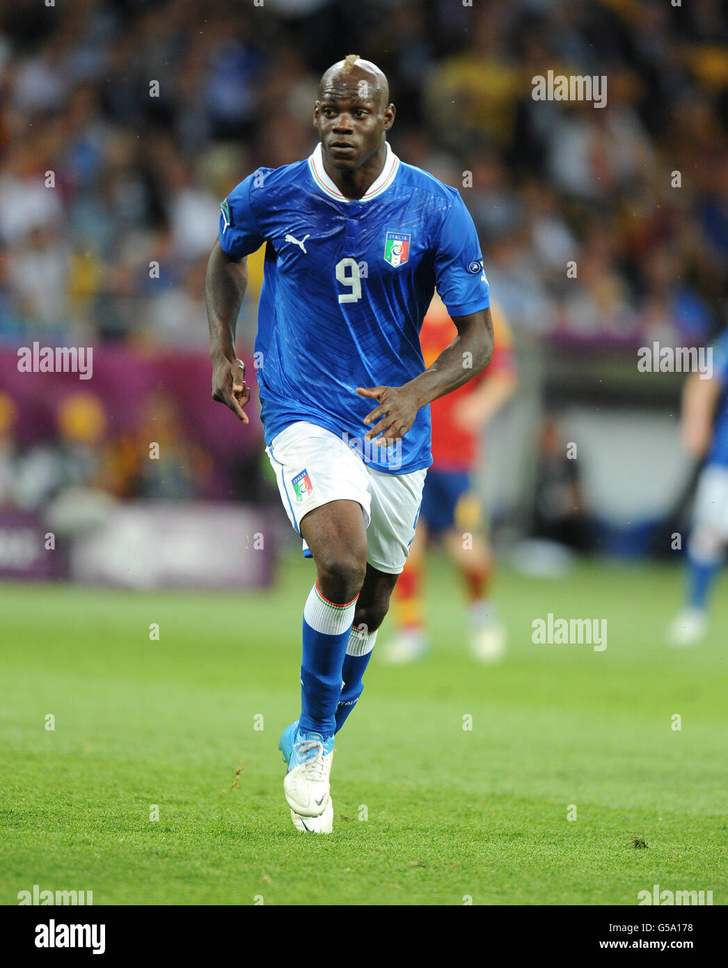 Soccer - UEFA Euro 2012 - Final - Spain v Italy - Olympic Stadium Stock ...