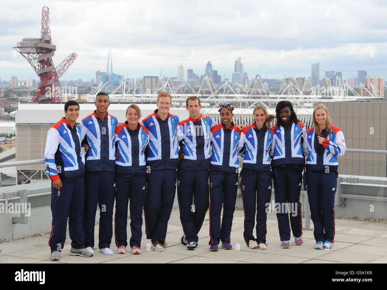 Olympics - London 2012 Team GB Athletics Team Announcement - Team GB ...