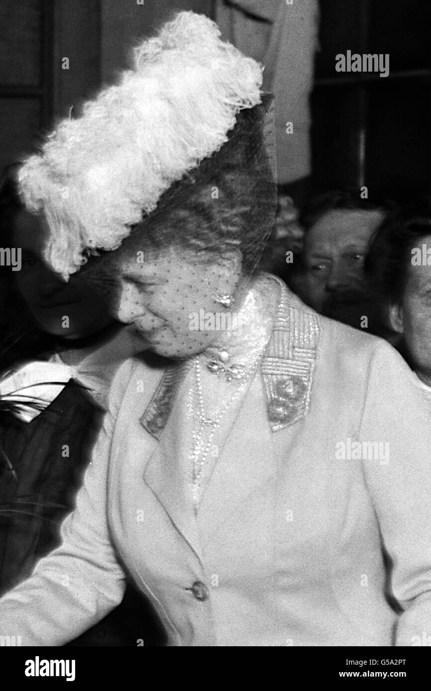 Royalty - Queen Mary - London Stock Photo - Alamy