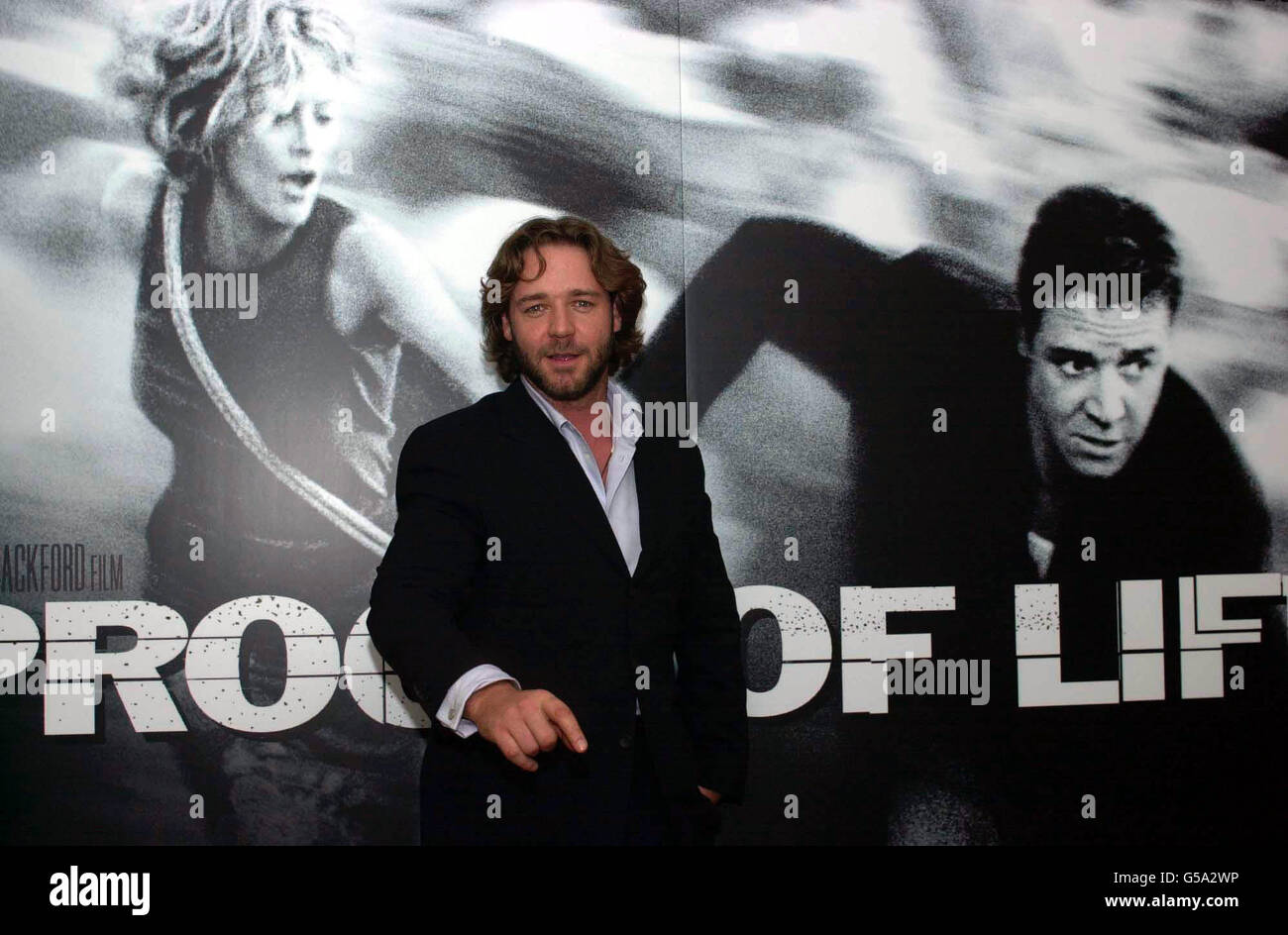 Hollywood actor Russell Crowe in London, to publicise his latest film ...