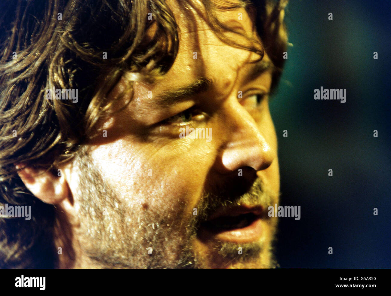 New Zealand actor Russell Crowe arriving for the premiere of his film ...