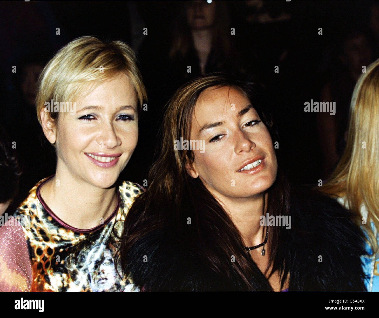 Television presenter Tania Bryer (L) & socialite Tara Palmer-Tomkinson ...