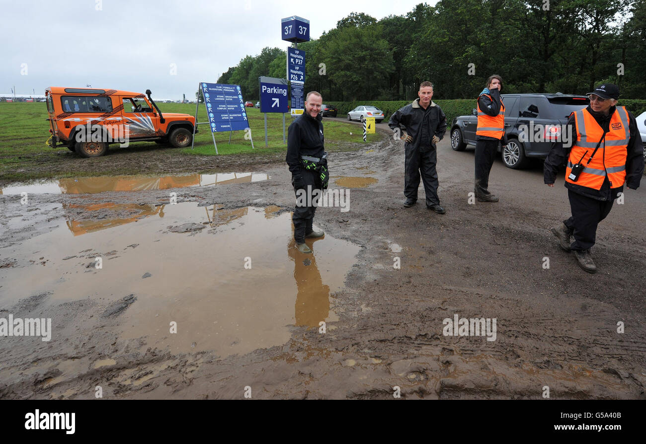 Silverstone park entrance hi-res stock photography and images - Alamy