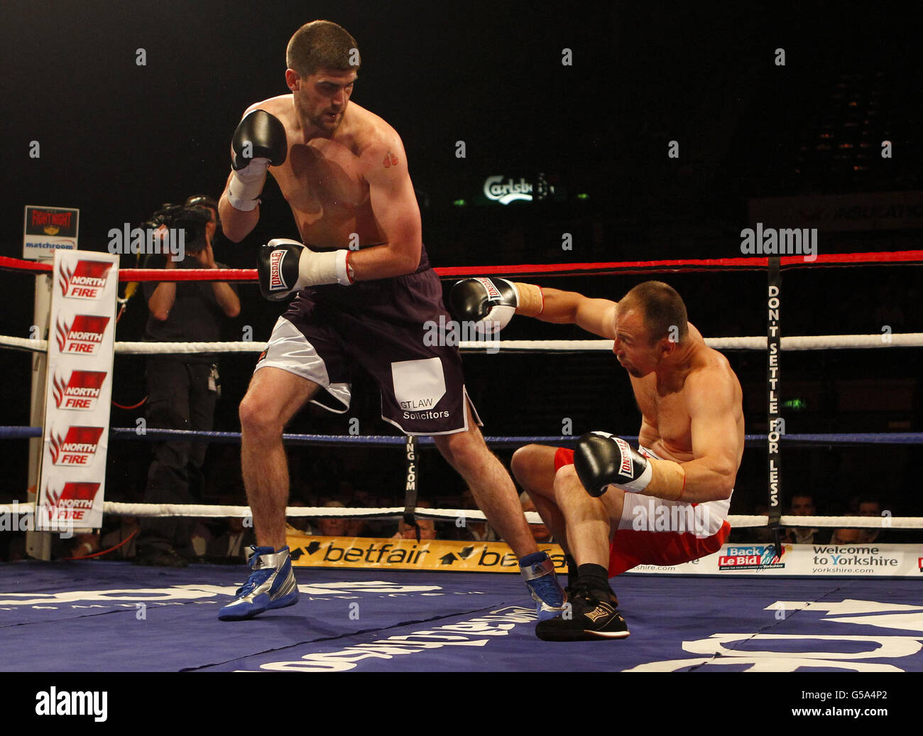 Boxing - Motorpoint Arena - Sheffield Stock Photo - Alamy
