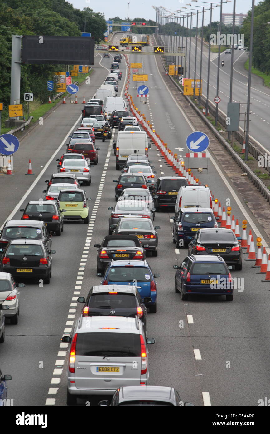M4 Motorway Closed High Resolution Stock Photography and Images - Alamy