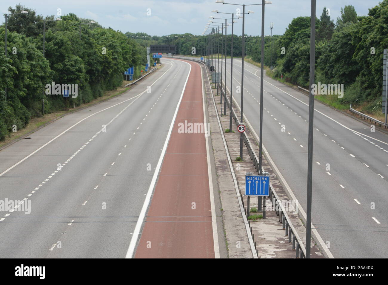 M4 Motorway Closed High Resolution Stock Photography and Images - Alamy