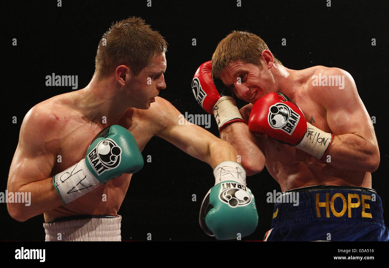 Boxing - Motorpoint Arena - Sheffield Stock Photo - Alamy
