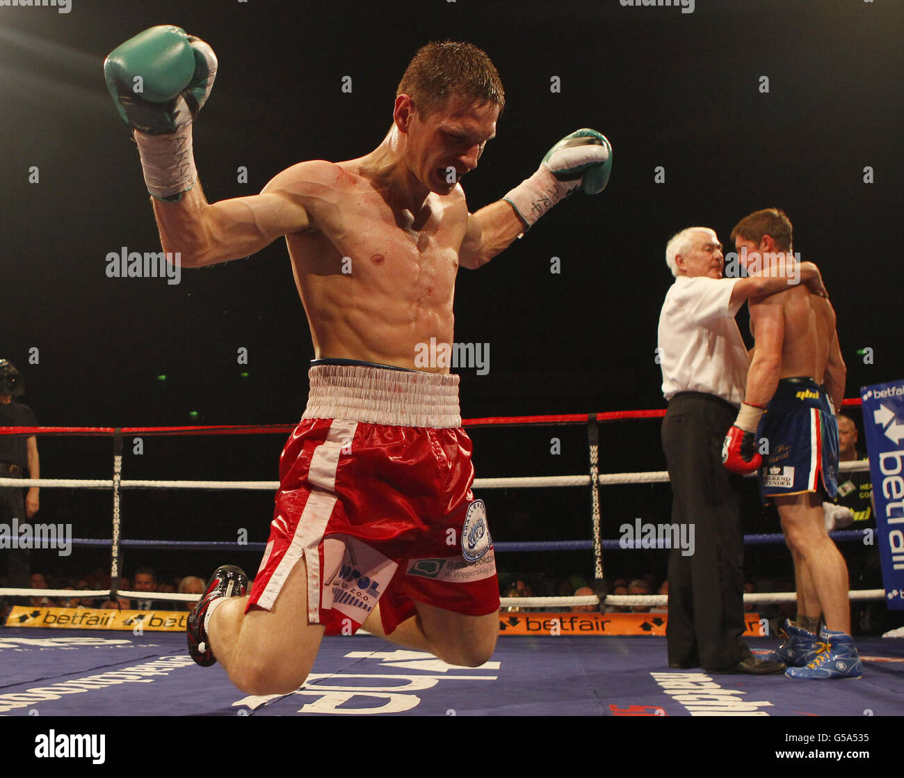 Boxing - Motorpoint Arena - Sheffield Stock Photo - Alamy