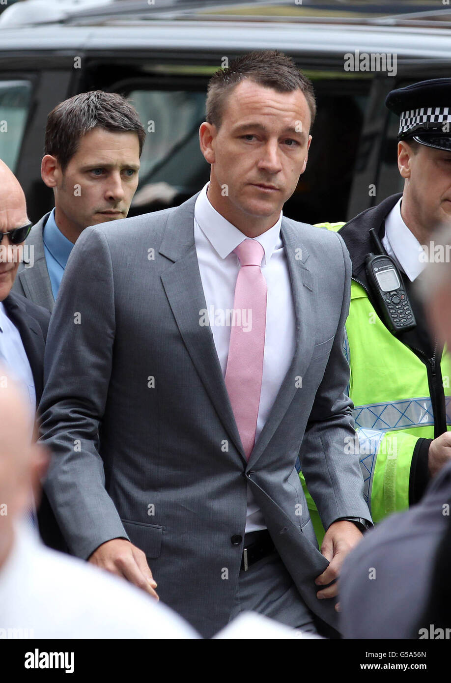 John Terry race charge Stock Photo - Alamy