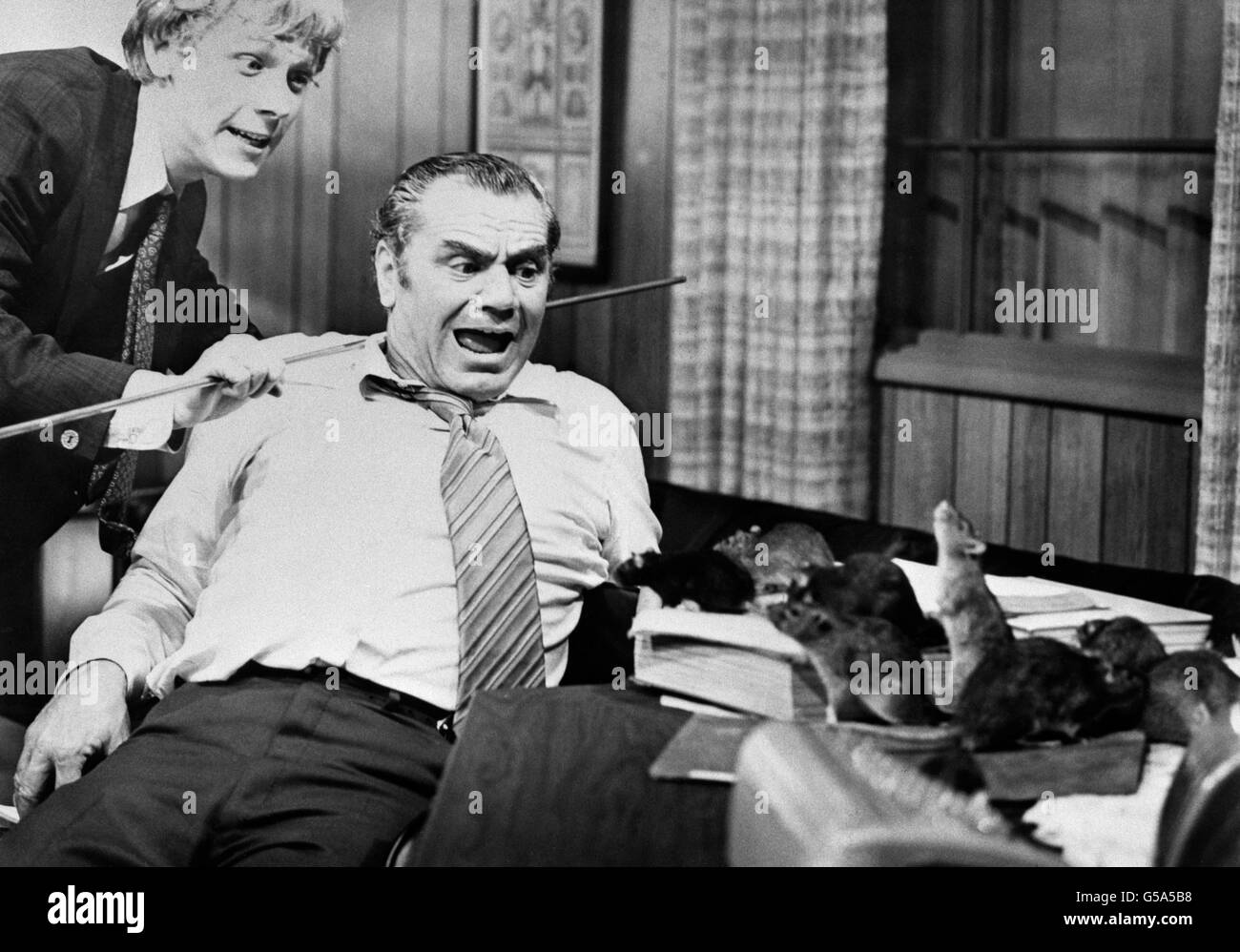 American bruce davison left borgnine in scene from the film hi-res ...