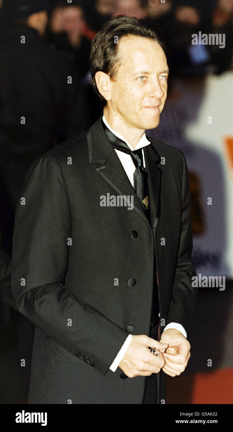 British actor Richard E Grant, attending The Orange British Academy ...