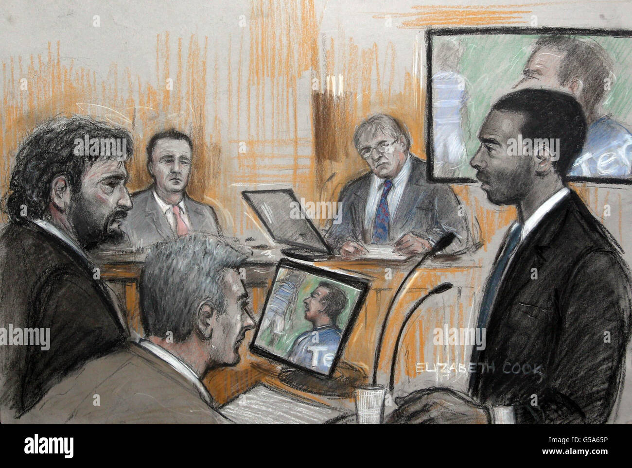 Chelsea captain john terry gives evidence at westminster magistrates ...