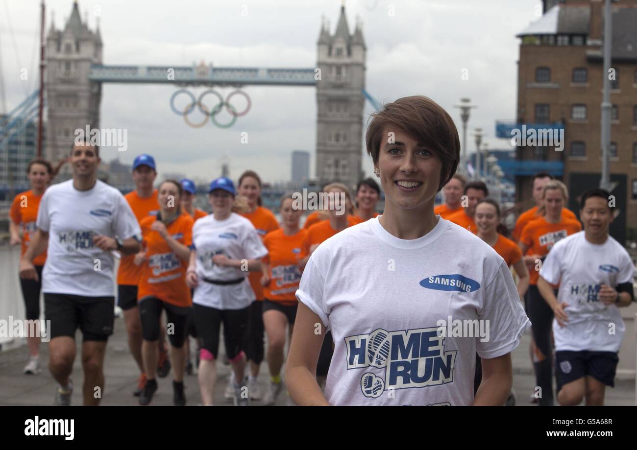 Runner Emily Pidgeon gets Londoners running home for charity at the ...