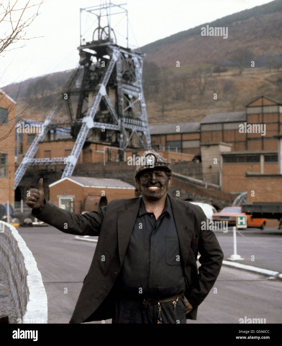 British Industry - Coal Mining - Merthyr Vale - 1979 Stock Photo - Alamy