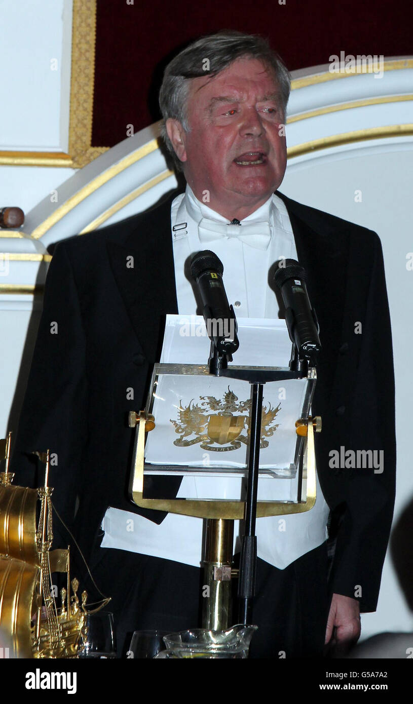 The Lord Chancellor Ken Clarke speaks at the annual Dinner for Her ...