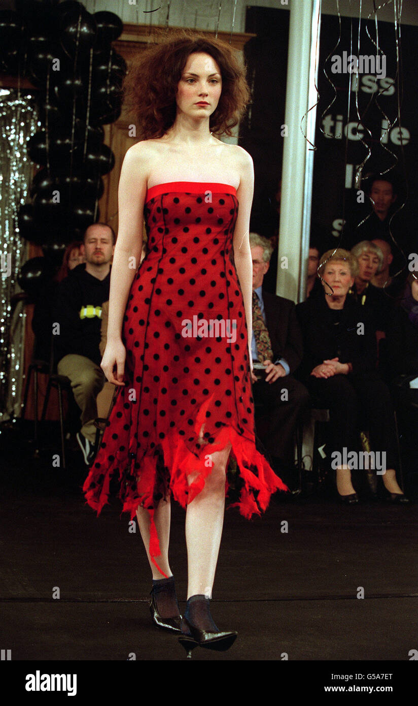 LFW Andrew Groves Stock Photo - Alamy