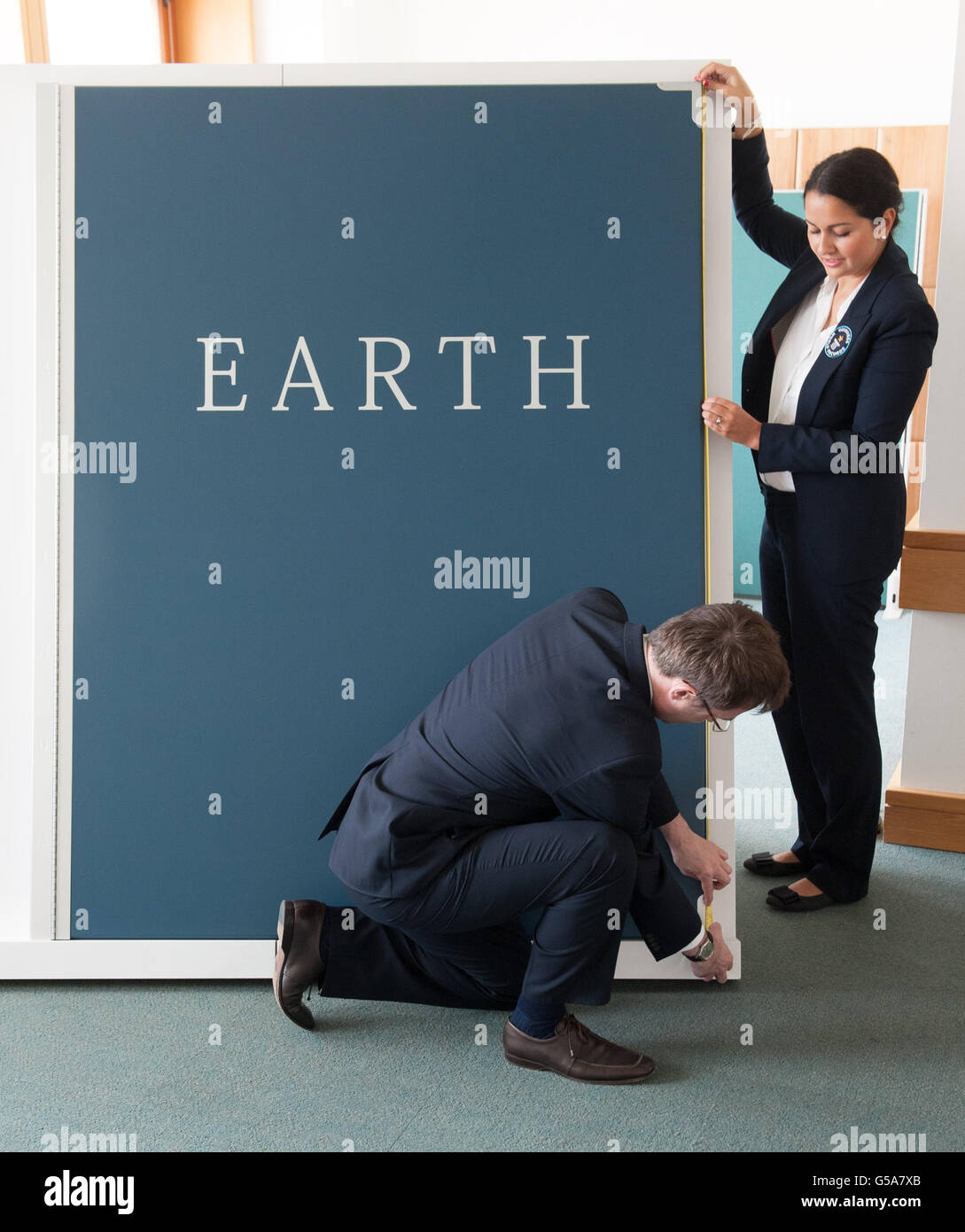 World's largest atlas Stock Photo - Alamy