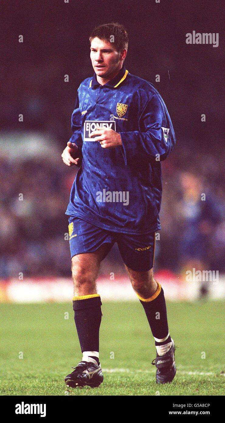 Leeds v Wimbledon. Alan Kimble, Wimbledon Stock Photo - Alamy