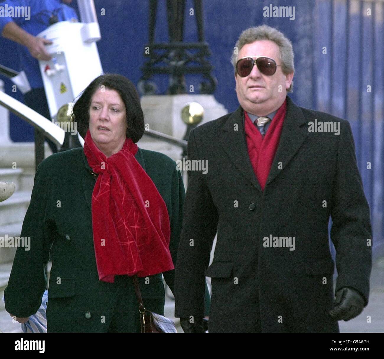 Husband and wife Joseph and Ann Howe arriving for the start of their ...
