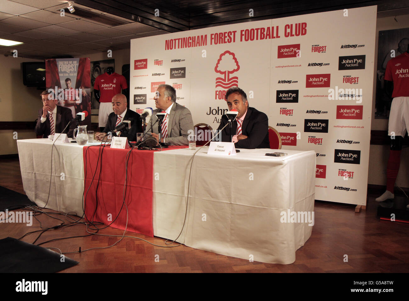 Soccer - Nottingham Forest Press Conference - City Ground Stock Photo ...