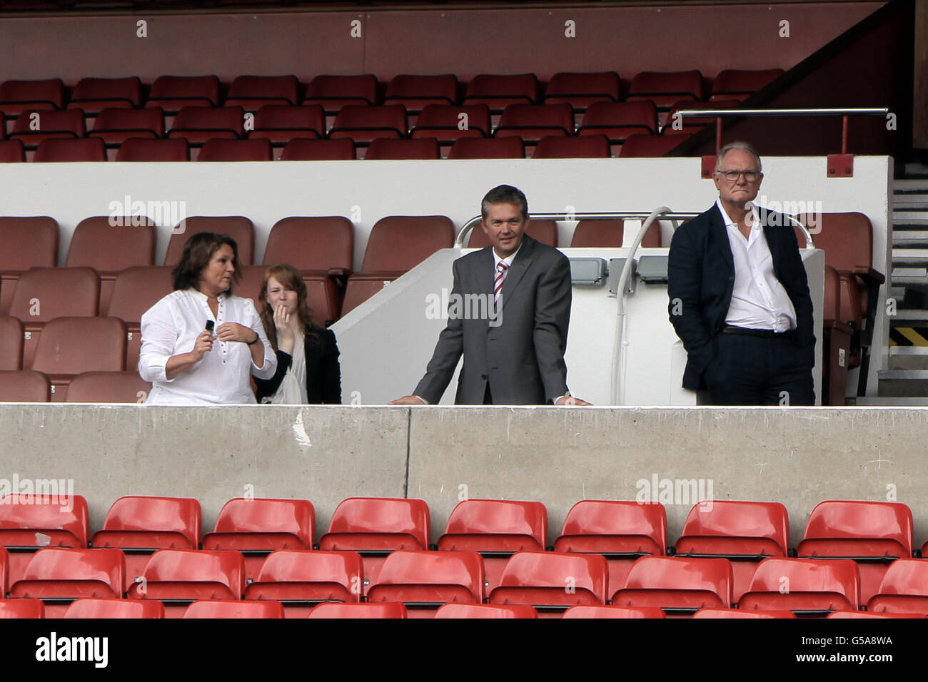 Soccer - Nottingham Forest Press Conference - City Ground Stock Photo ...