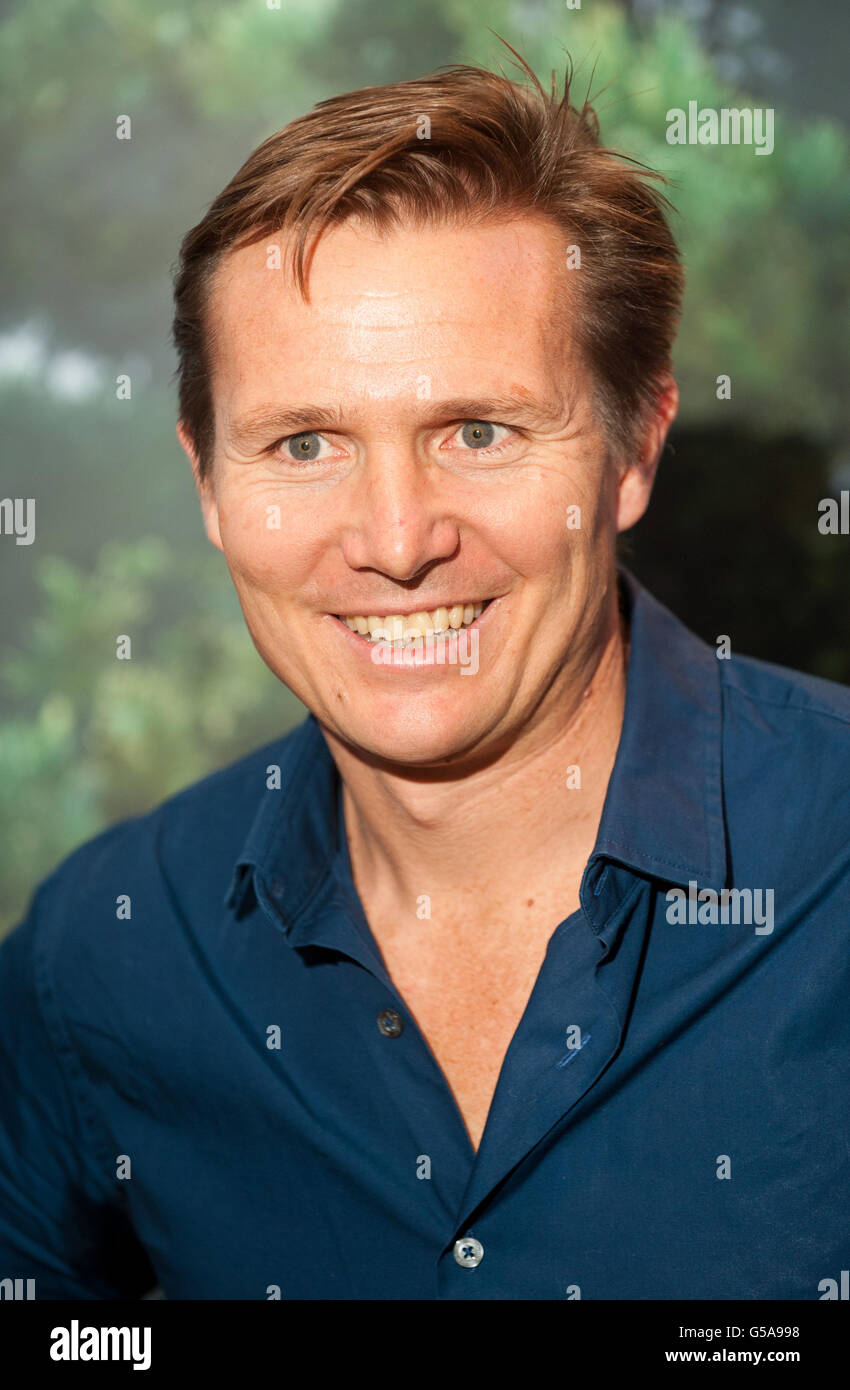 Roger Black arrives at a screening of Disney Pixar's 'Brave', at BAFTA ...