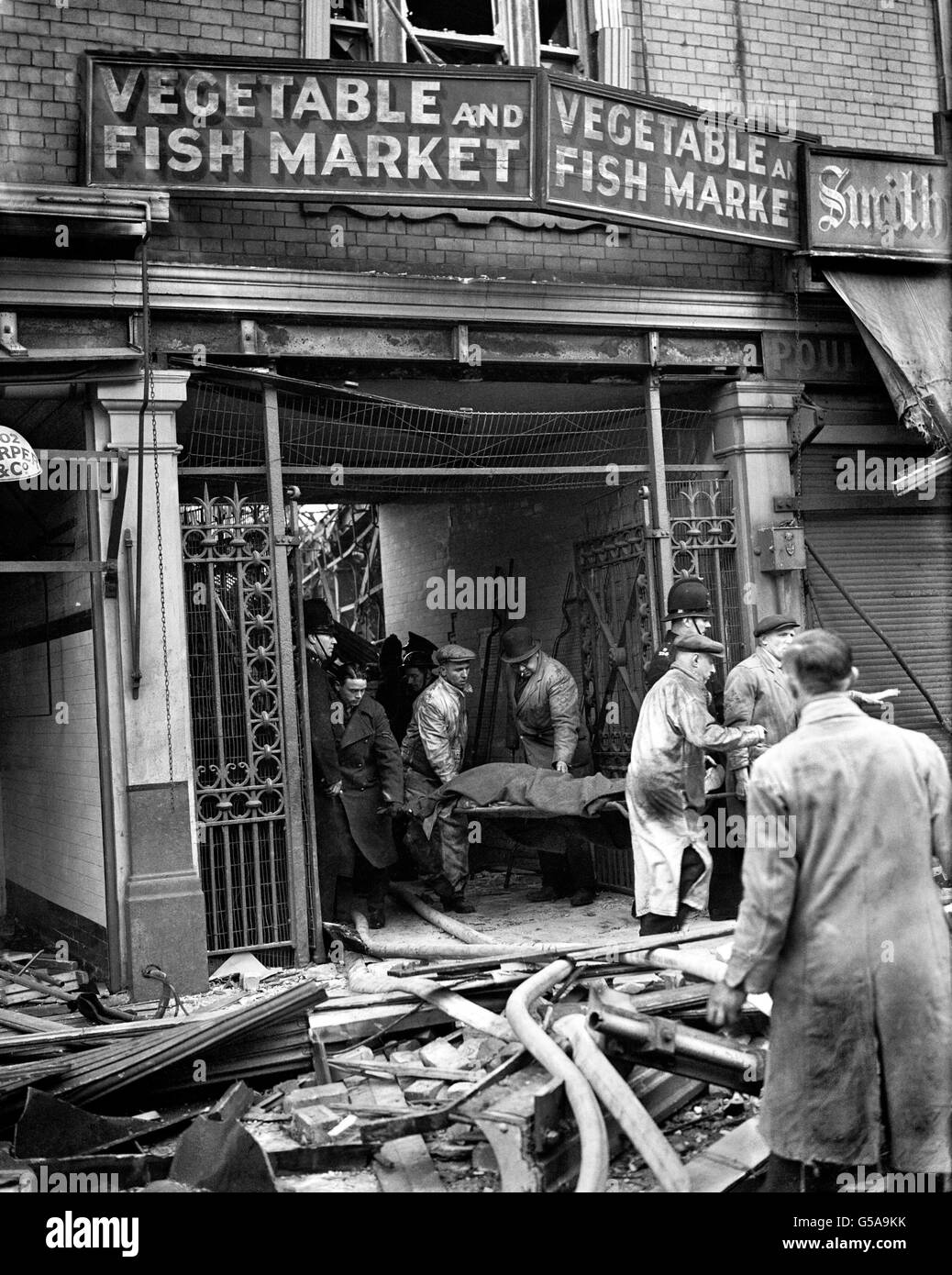 World War Two - British Empire - Home Front - V2 Rocket Damage - London ...