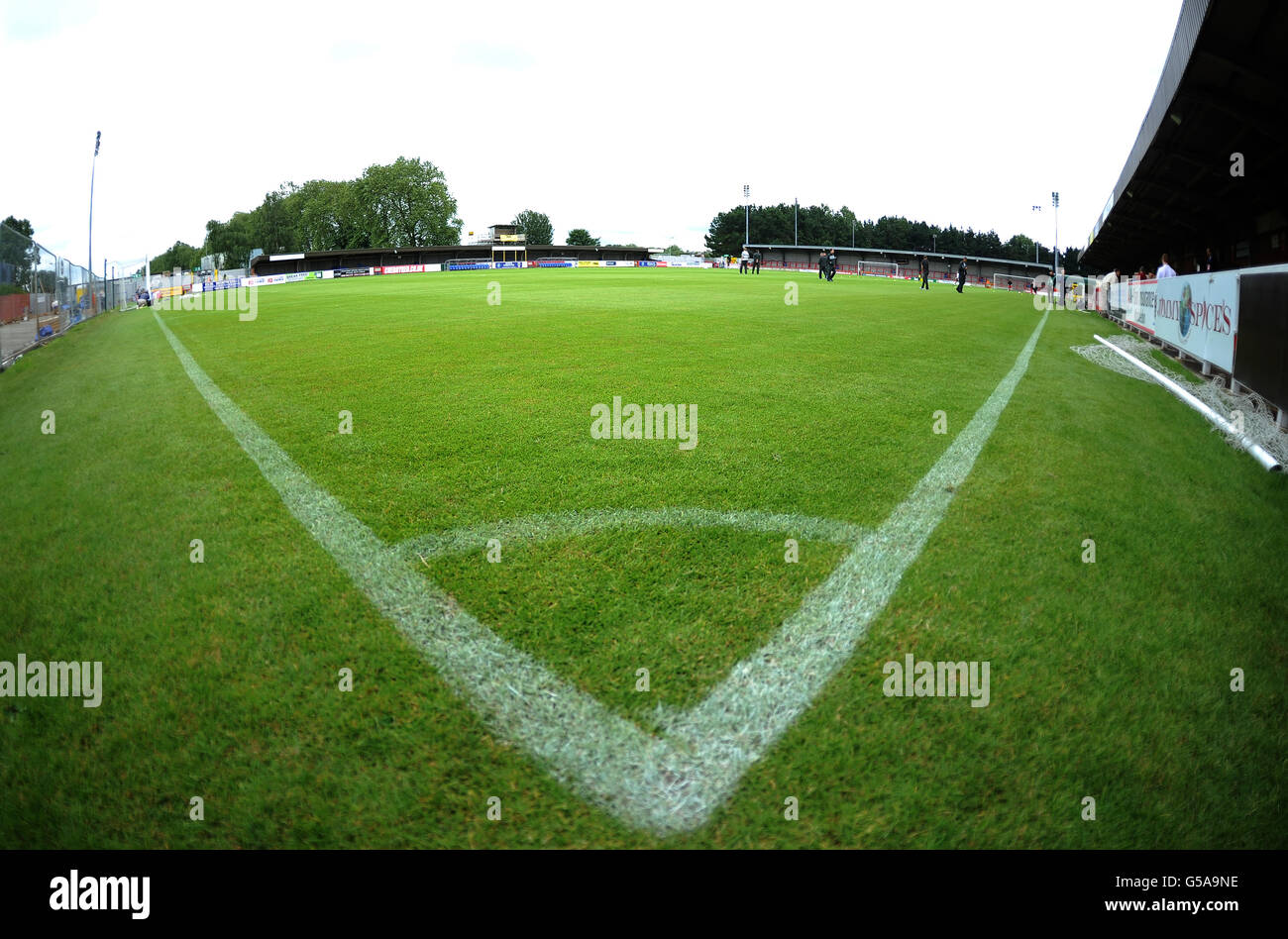A view of the cherry red records stadium hi-res stock photography and ...