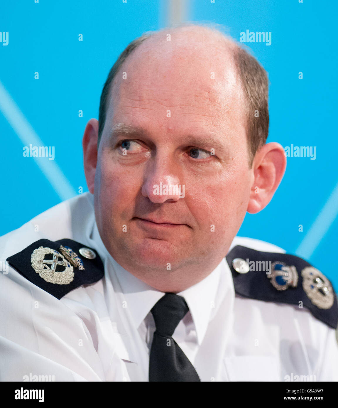 Assistant Metropolitan Police Commissioner Chris Allison at an Olympic media briefing at the ...