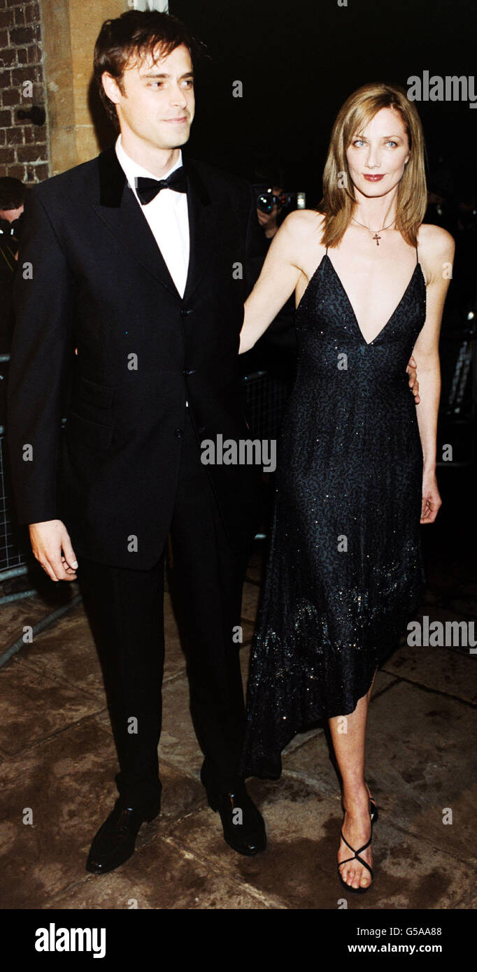 TV presenter Jamie Theakston and actress Joely Richardson arrive at a ...