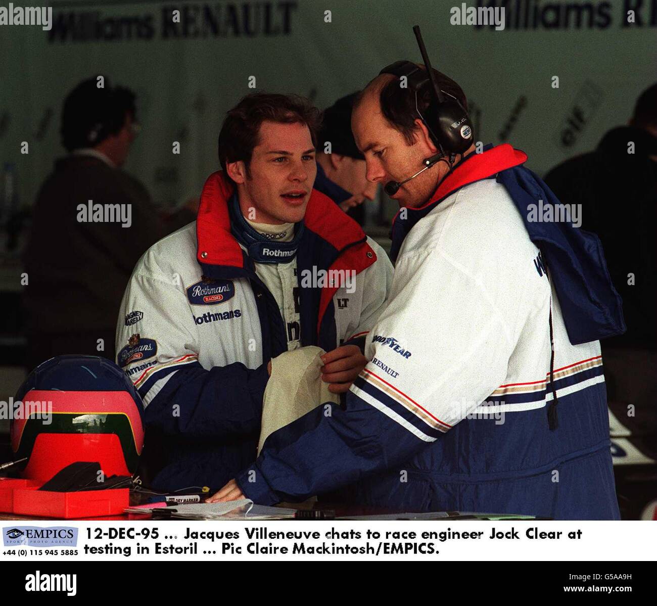 Formula One testing Stock Photo - Alamy