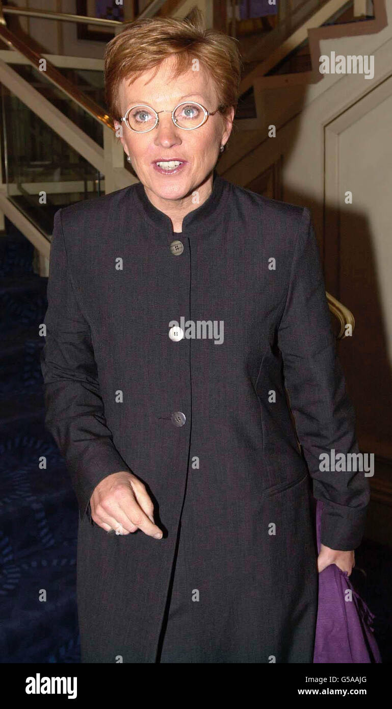 1 2 half length glasses celebrity anne robinson hi-res stock ...