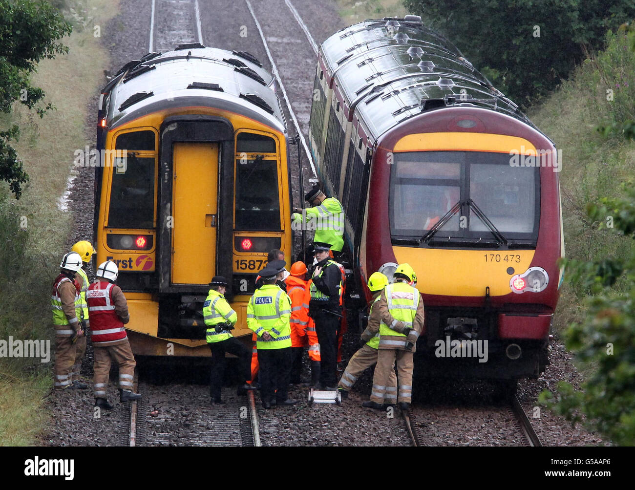 Train Derail High Resolution Stock Photography and Images - Alamy