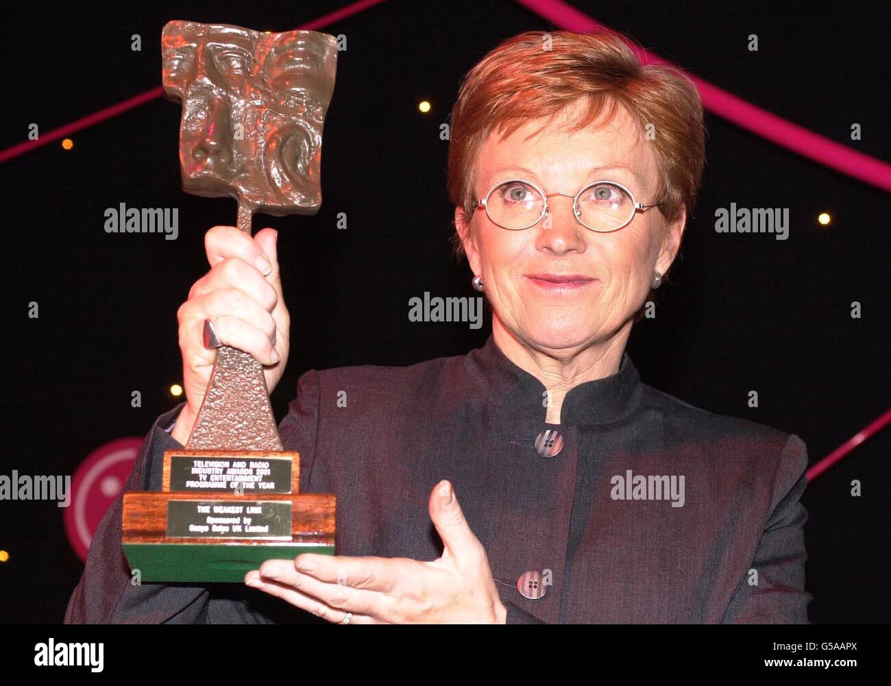 TRIC Awards Robinson wins Stock Photo - Alamy