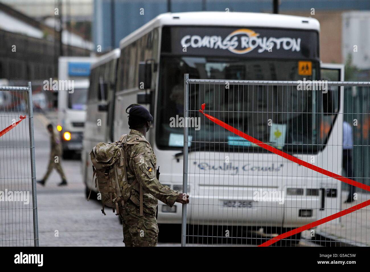 Security stations hi-res stock photography and images - Alamy