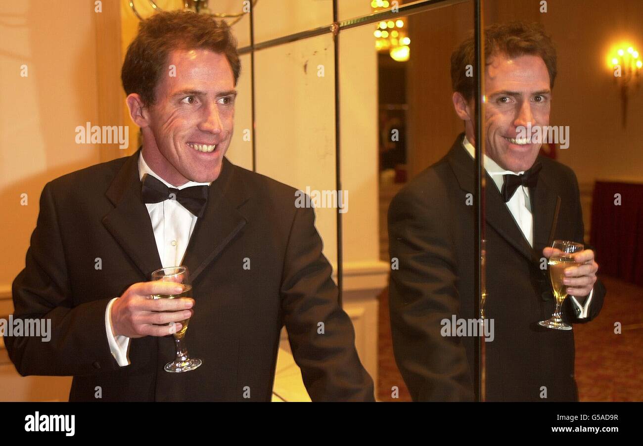 Rob Brydon, of 'Marion and Geoff' arrive for the Royal Television ...