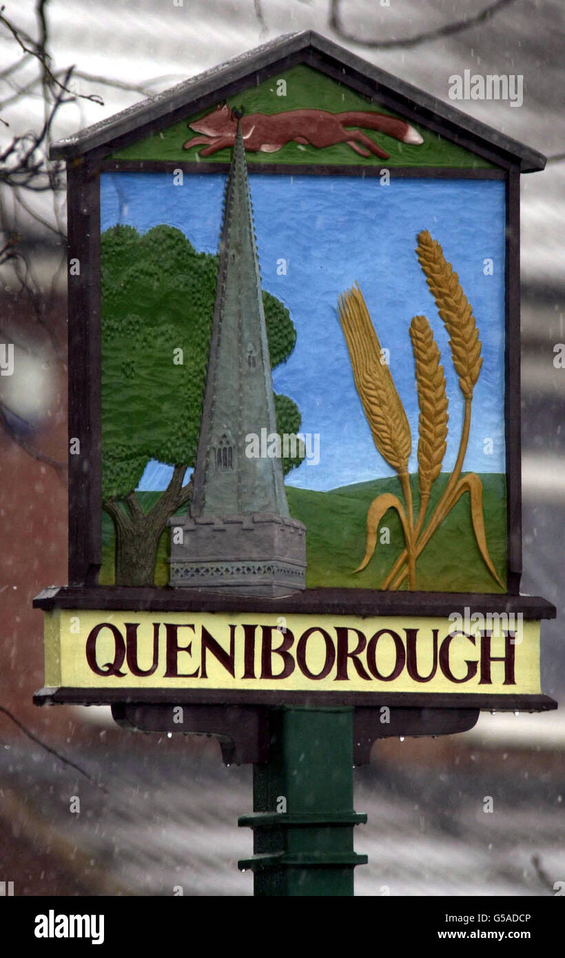 Queniborough BSE CJD Stock Photo - Alamy