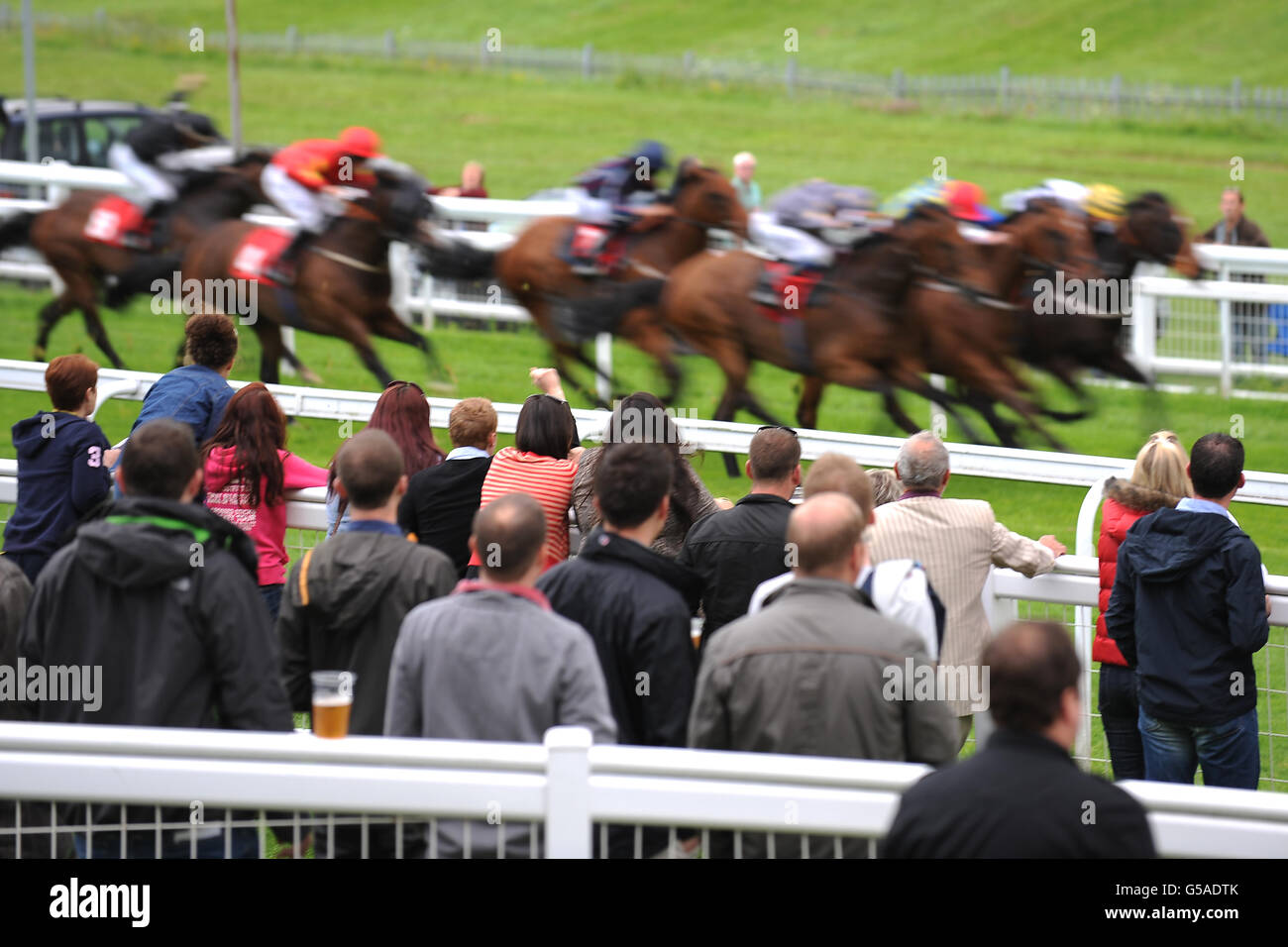 Horse Racing - Epsom Live! with Razorlight - Epsom Downs Racecourse ...