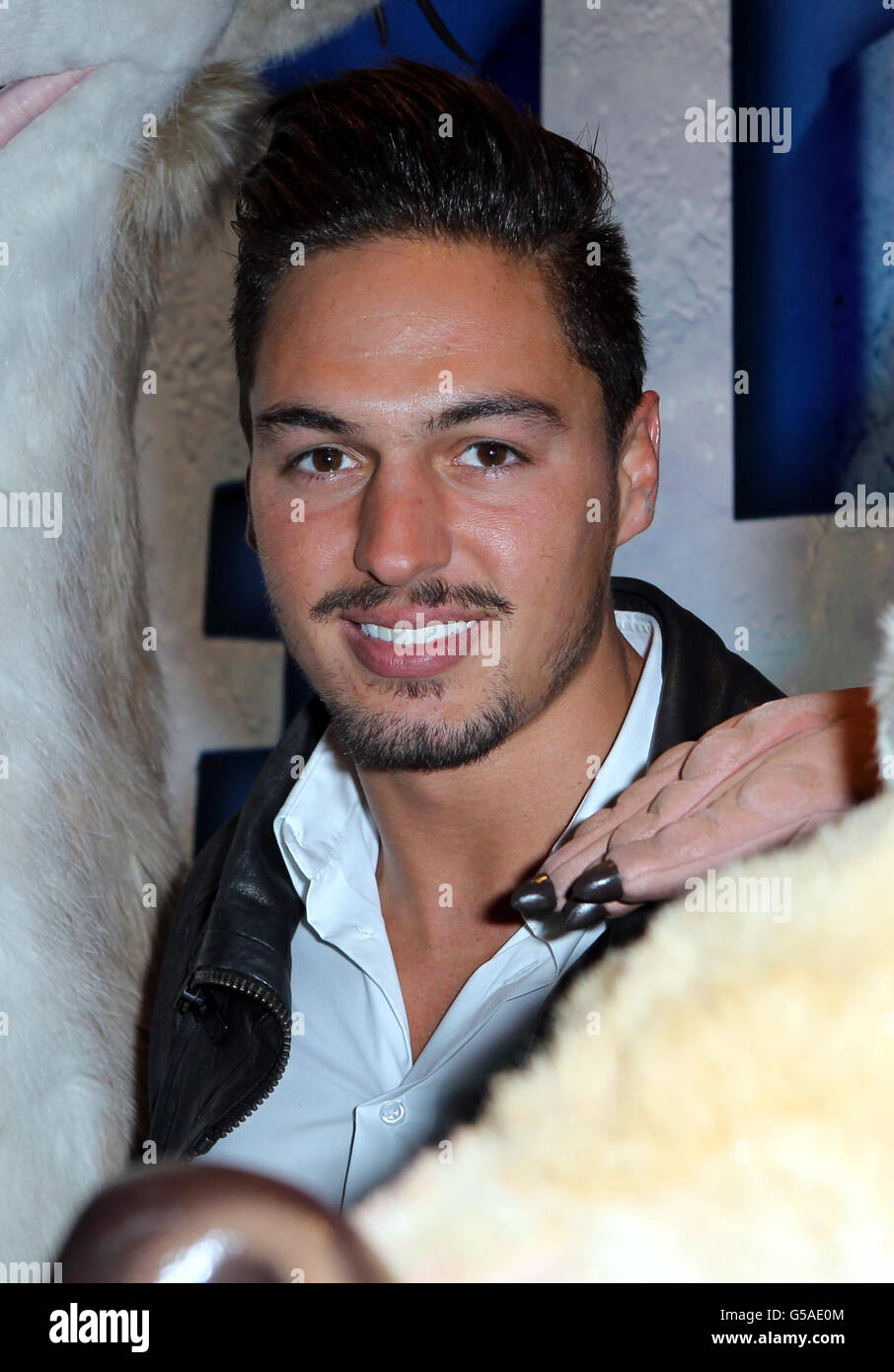 Mario Falcone arriving at the gala screening of Ice Age 4: Continental ...