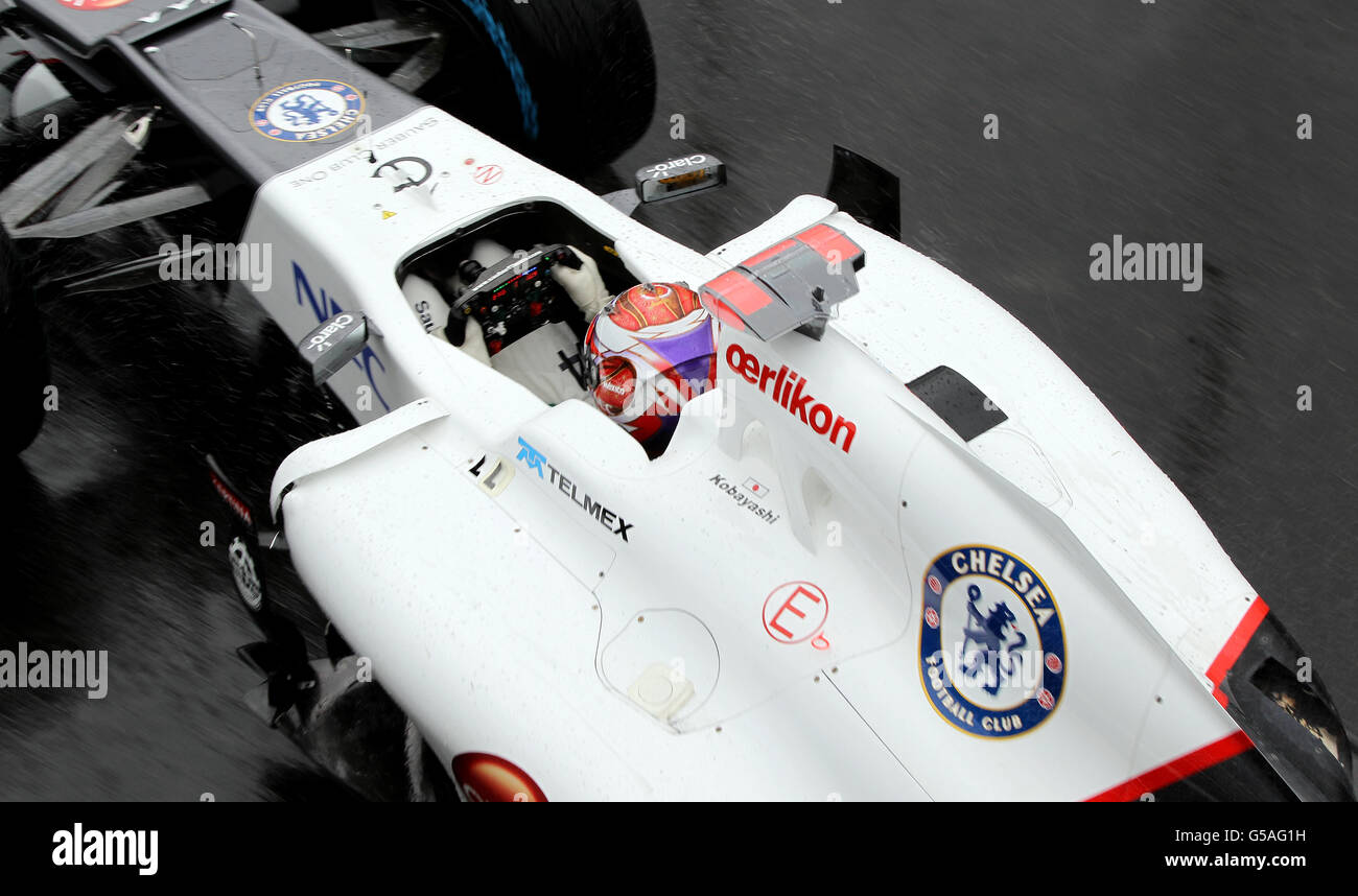 Sauber f1 team logo hi-res stock photography and images - Alamy