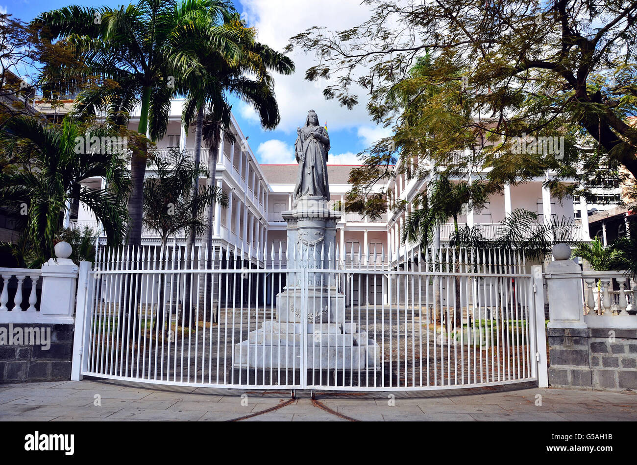 Parliament Buildings in Port Louis, Mauritius Stock Photo - Alamy