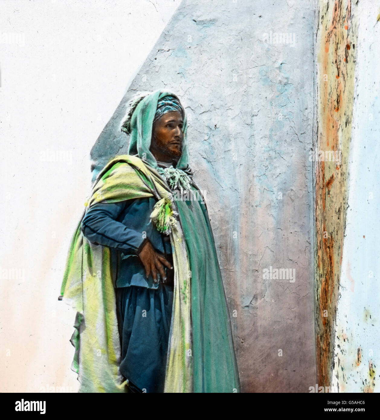 Ein wohlhabender Kaufmann. Morocco, Africa, Northern, Maghreb, Maghrib ...