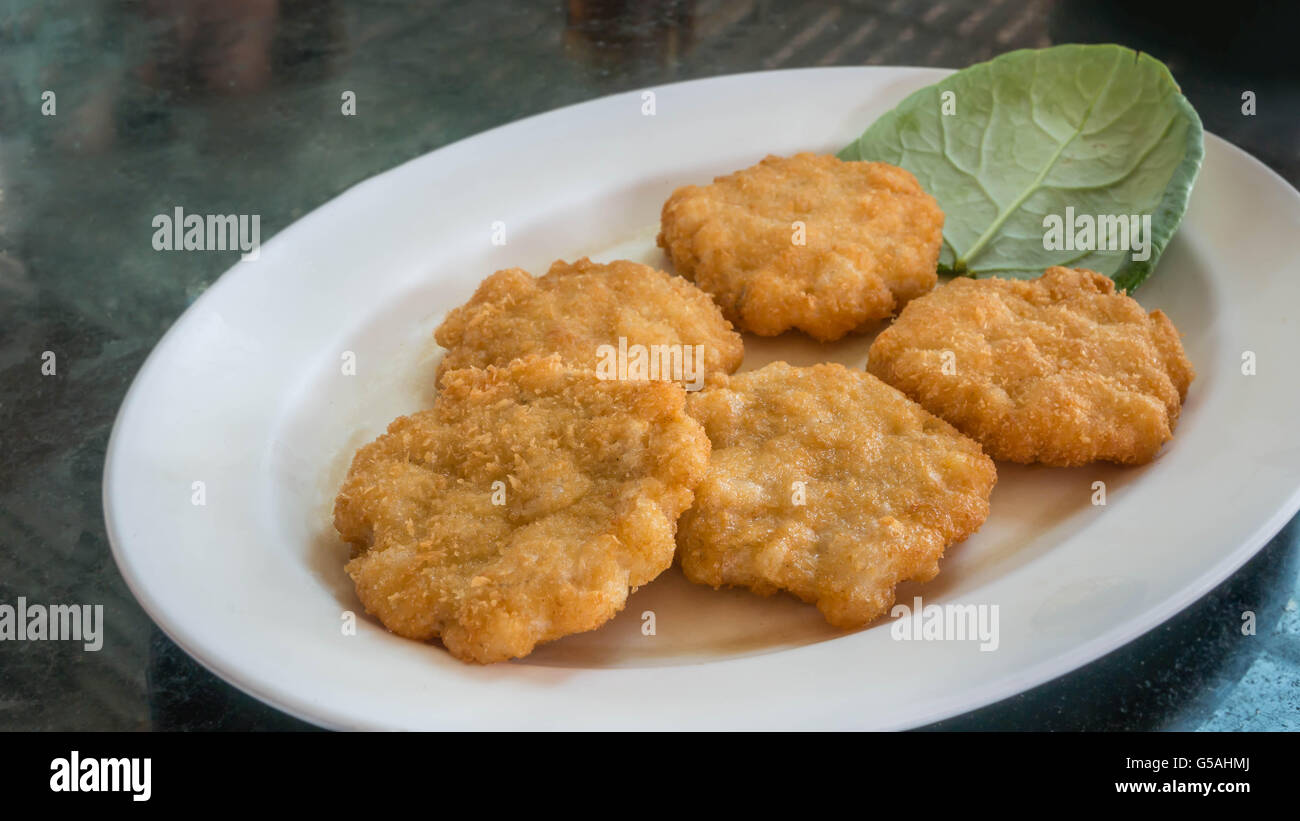 Deep fried prawn cake hi-res stock photography and images - Alamy