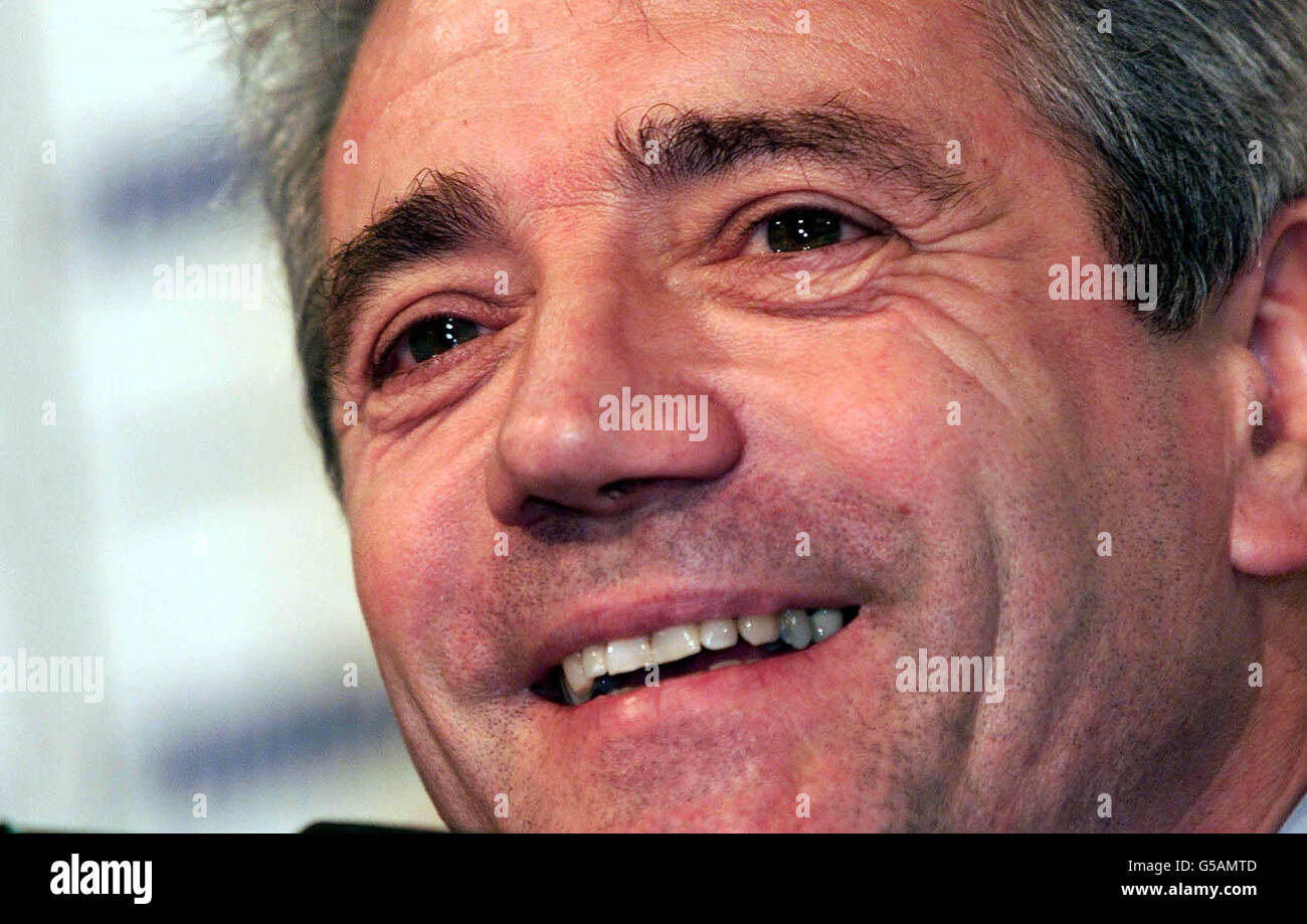 Former England football coach Kevin Keegan during a press conference ...