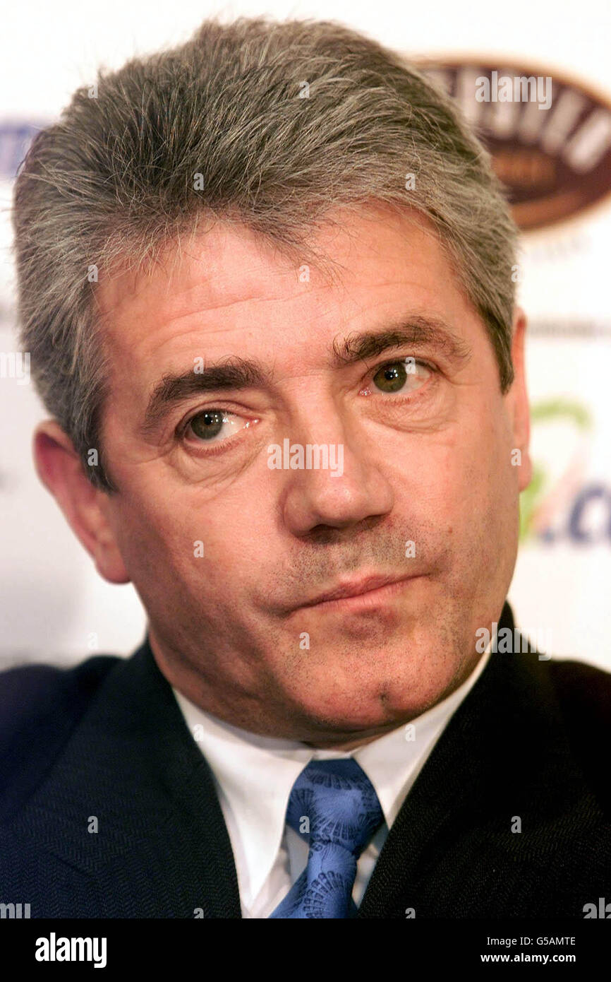 Former England football coach Kevin Keegan during a press conference ...