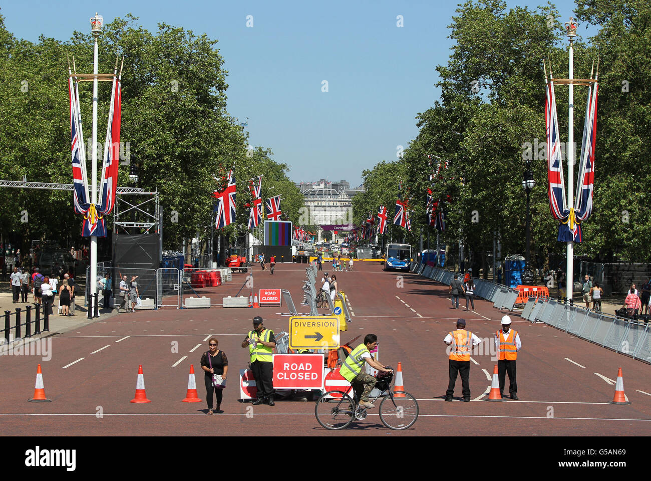 Olympics - Olympics Final preparations Stock Photo - Alamy