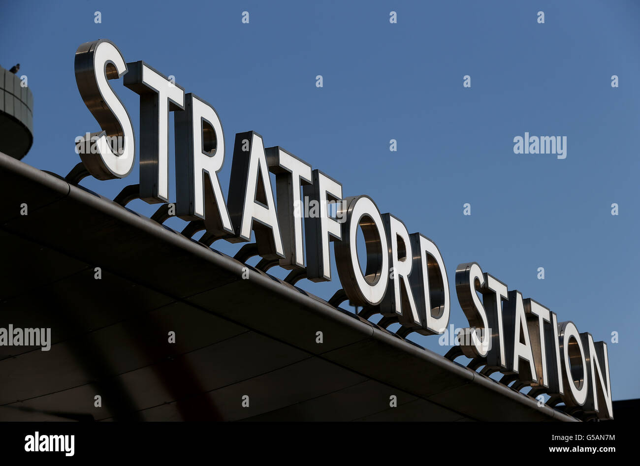 Olympics - London 2012 - Stratford Station. A general view of Stratford ...