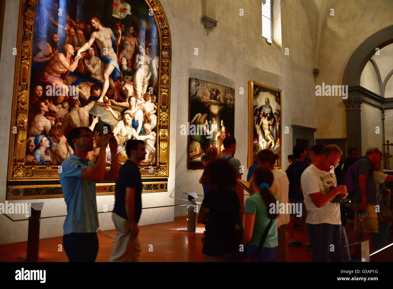 Angelo Bronzino, Descent of Christ into Limbo, Basilica of Santa Croce ...