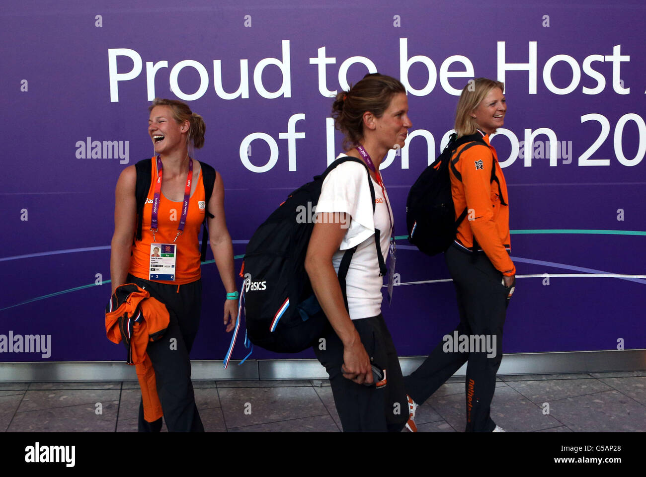 Olympics - London 2012 - Olympic Team Arrivals at Heathrow Airport ...