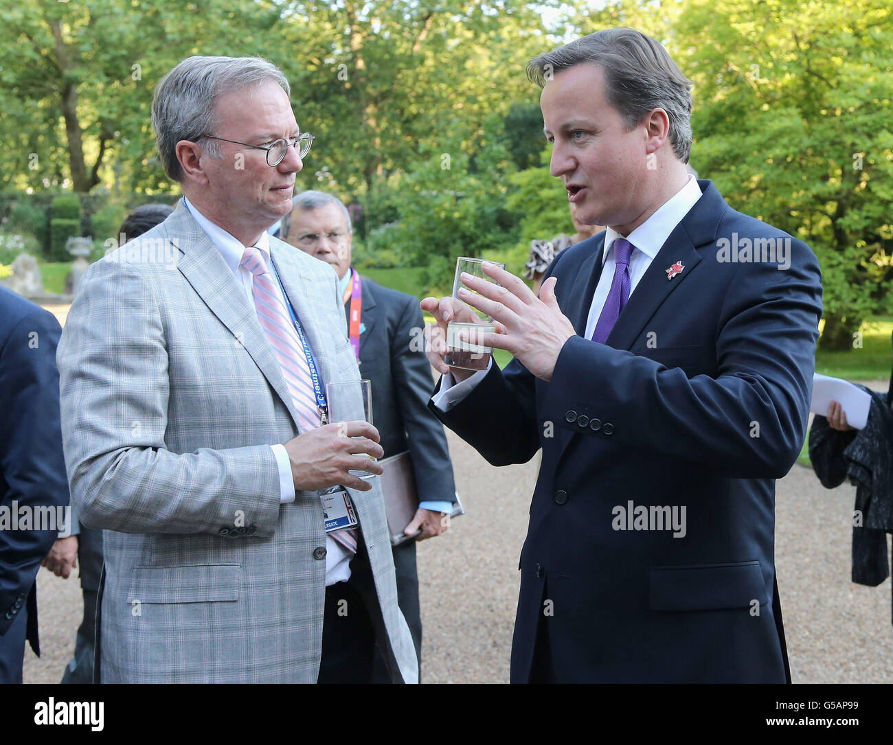 Global Investment Conference reception Stock Photo - Alamy